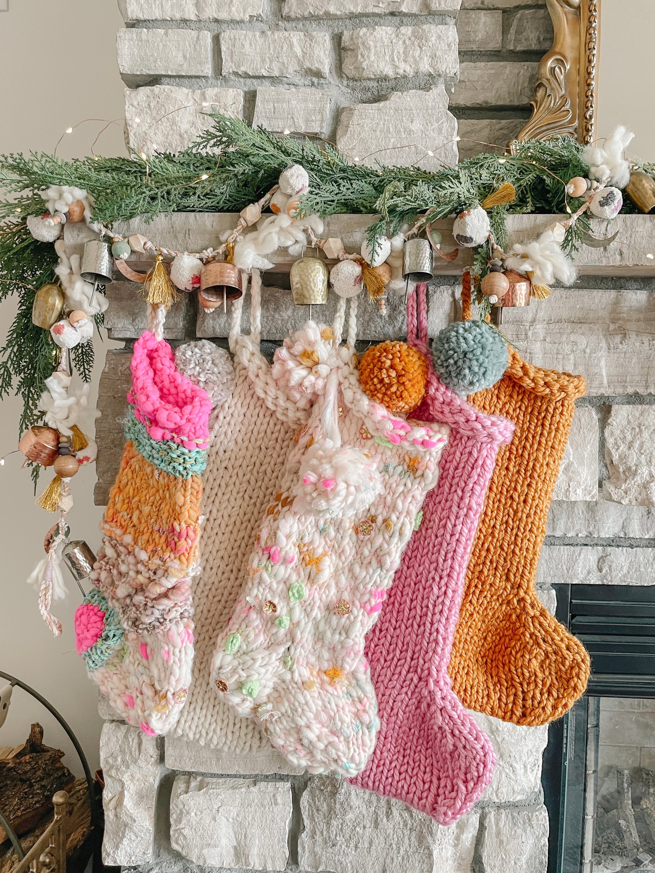 Best Seller! PRE ORDER Daisy Summer Stocking – Pine & Poppy